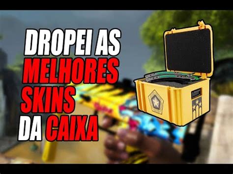Dropei As Melhores Skins Da Caixa Youtube