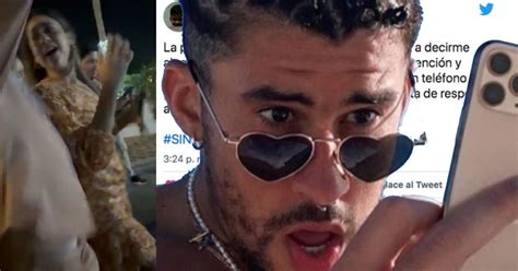 Bad Bunny Se Arrepiente Con Fan A La Que Avent Su Celular Borra Tuit