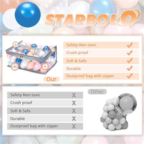 STARBOLO Pelotas Para Hogueras Perla 6 Colores Sin BPA Y Ftalatos No