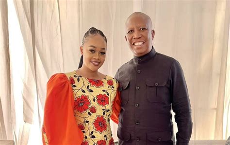 Julius Malema Gushes Over Gorgeous Wife Mantwa Matlala And So Are We