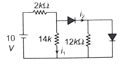 in the following circuit find i 1 and i 2