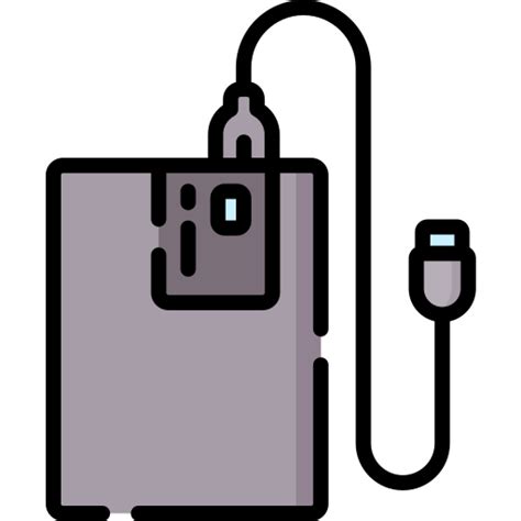 Hard Disk Special Lineal Color Icon