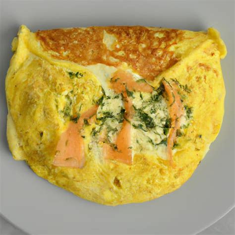 Omelet Met Gerookte Zalm En Kaas Jumbo