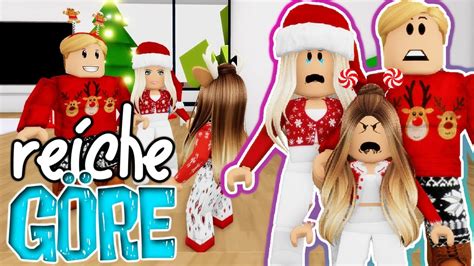 REICHE GÖRE ruiniert WEIHNACHTEN in BROOKHAVEN Roblox Roleplay