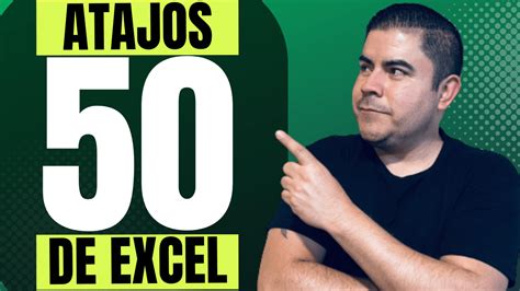 50 atajos de teclado en Excel para que seas más productivo a Sergio