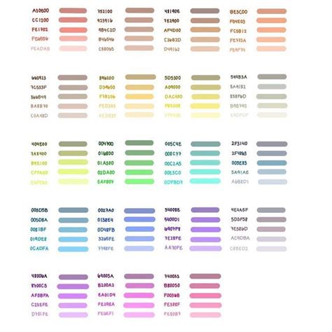 Goodnotes App Ideas On Instagram Hex Codes Goodnotes Digital