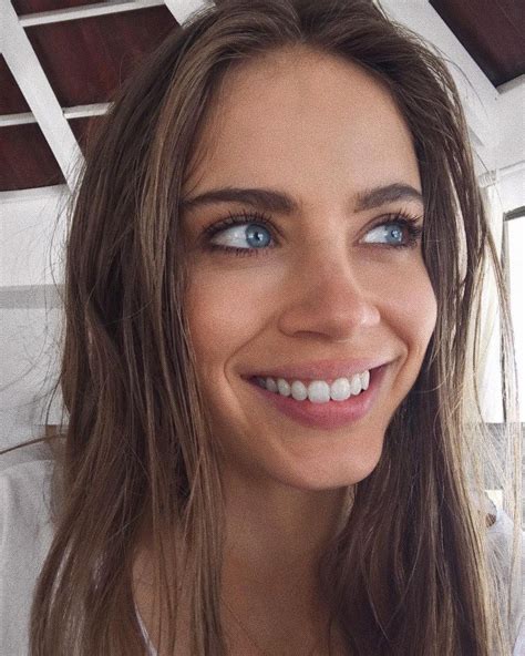 Xenia Tchoumitcheva Salty Hair And Smiles Mood Instagram P