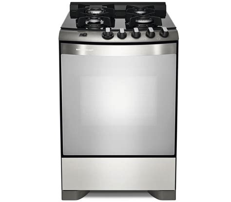 Fogão Brastemp 4 bocas cor Inox mesa de vidro e dupla chama Fogão