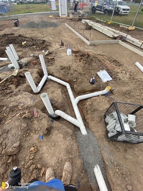 Images How To Install Underground Drainage Around Exterior House And
