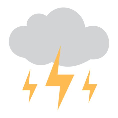 Storm Good Ware Flat Icon