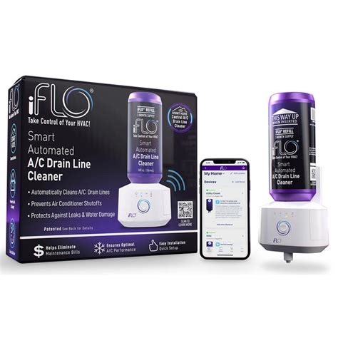 IFLO Smart Automated A C Drain Line Cleaner Kit IFLOKIT01 1 Each