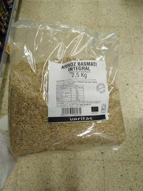 Veritas Arroz Basmati Integral Reviews Abillion