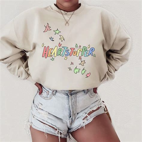 Heartstopper Leaves Sweatshirt Nick Nelson Charlie Spring Etsy In