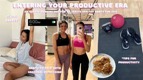 Entering Your Productive Era 6am Morning Routine To Create Healthy