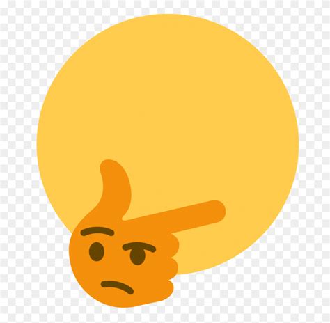 Hd Mspaint Thinking Face Emoji Know Your Meme