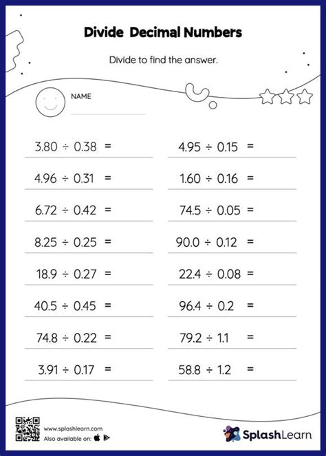 Dividing Decimals Using Long Division Examples Solutions Videos