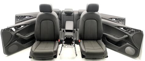 NOWY ORG KOMPLET FOTELI FOTELE WENTYLOWANE SKÓRA BOCZKI AUDI A6 C7 4G