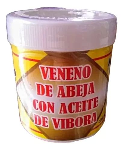 Pomada De Veneno De Abeja Y Aceite De Vibora Dolor Articular Meses