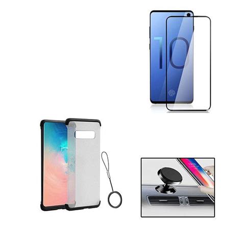 Kit Película Vidro Nano Curved Uv Capa Naked Bumper Suporte