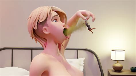 Rule 34 2girls 3d Blonde Hair Breasts Burp Burp Cloud Burping Burping In Face Female Femdom