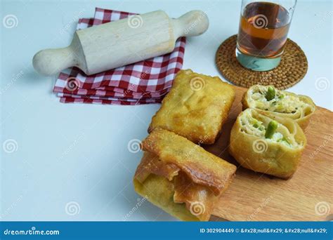Indonesian Traditional Food Martabak Tahu Or Tofu Martabak A Spicy