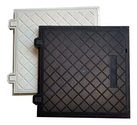 Tampa De Pvc 30x30cm Esgoto Caixa De Passagem Polipropileno