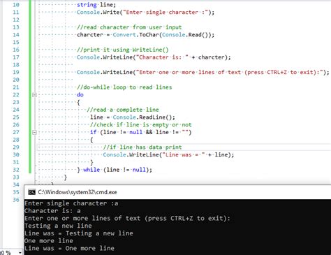 C How To Read And Write In Console App Using C Qa With Experts