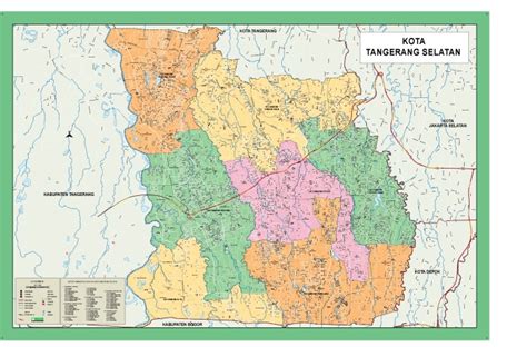 Map Tangerang Selatan