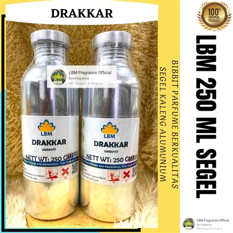 Jual Bibit Parfum DRAKKAR 250 ML Segel Alumunium Pabrik LBM