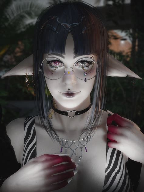 Nola Dreamers Heart Choker And Garters Archive Xl At Cyberpunk 2077 Nexus Mods And Community