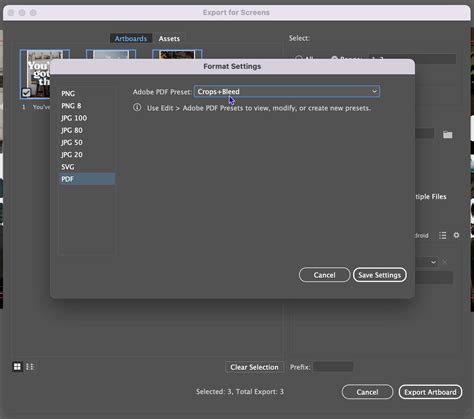 Export Artboards To Separate Print Ready PDFs In Adobe Illustrator