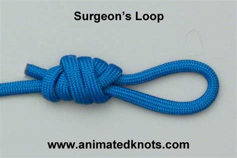Surgeon S Loop Knot How To Tie A Surgeon S Loop Knots