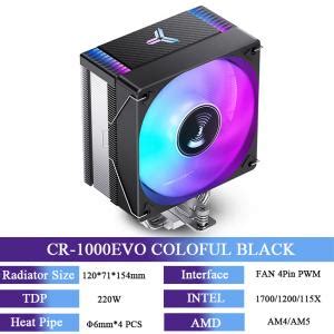 Jonsbo CR 1000 Series ARGB 4 HeatPipe EVO Tower CPU Radiator For Intel