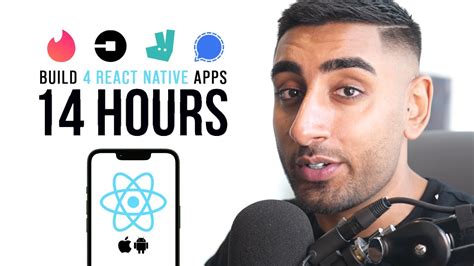React Native Crash Course For Beginners Build 4 Apps In 14 Hours