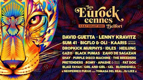Les Eurockéennes Réservation et Programmation 2024