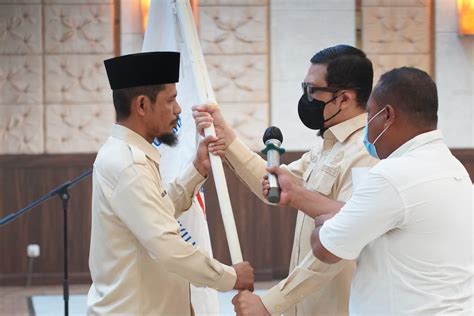 Pesan Gubernur Agk Kepada Pengurus Dpd Lpm Malut Baru Dilantik