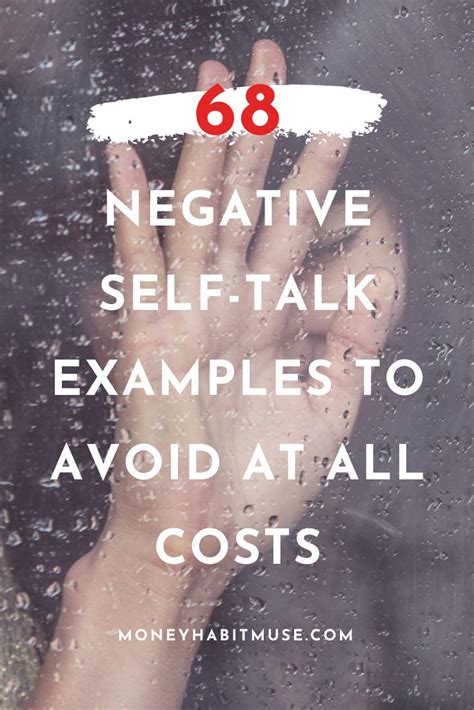 Negative Self Talk Examples To Avoid At All Costs Negative Self