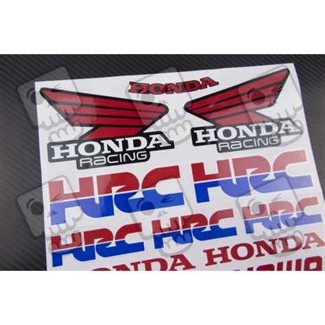 HONDA Logo HRC Repsol Large Decal Set 24x32 Cm 23 Stickers Yoshimura