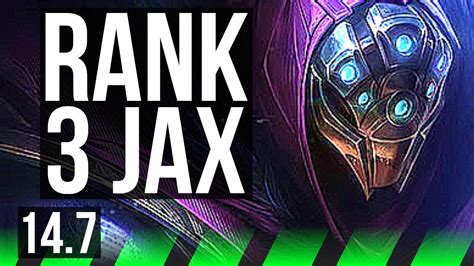 JAX Vs KAYN JGL 13 0 2 Rank 3 Jax Legendary 6 Solo Kills 400