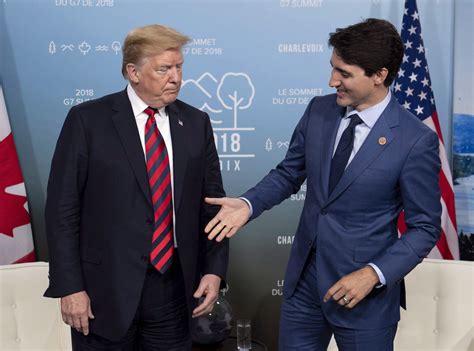 Trump Slams Trudeau S Post Summit Remarks As Very Dishonest Weak