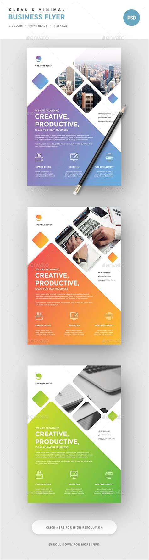 Corporate Flyers Брошюра Шаблон флаера Дизайн флаера