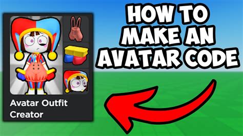 HOW TO MAKE AVATAR OUTFIT CREATOR CODE YouTube