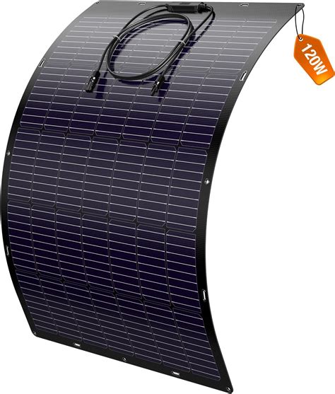 EBL 120W Portable Solar Panel 12V 21 7V Monocrystalline Flexible Solar