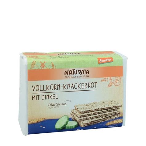 NATURATA Knäckebrot Vollkorn mit Dinkel 250 g Online bestellen