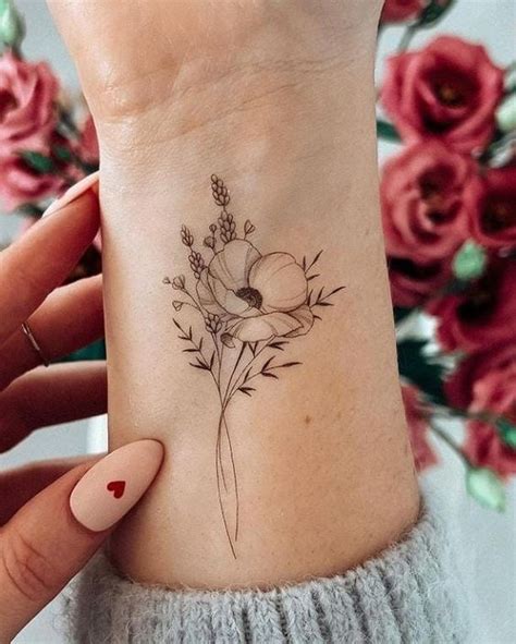 180 Beautiful Birth Flower Tattoo Ideas 2023 TattoosBoyGirl в 2023