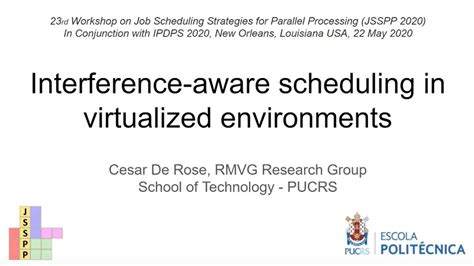 keynote talk interference aware scheduling in virtualized environments youtube