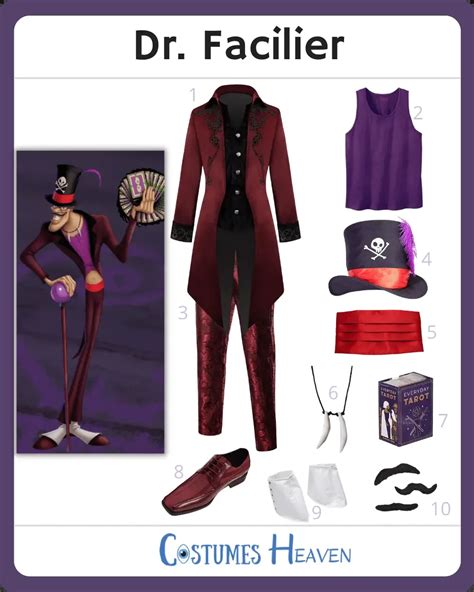 DIY Dr Facilier Costume Ideas 2024 Cosplay And Halloween Ideas