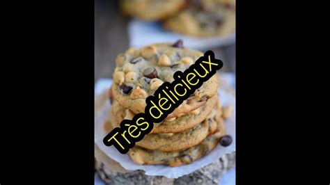 Délicieux biscuits aux bananes pépites de chocolat et beurre d