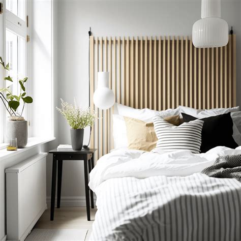 Tête de lit en tasseaux de bois 9 idées déco DIY à copier