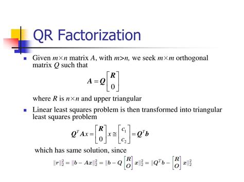 ppt scientific computing chapter 3 linear least squares powerpoint presentation id 2332653